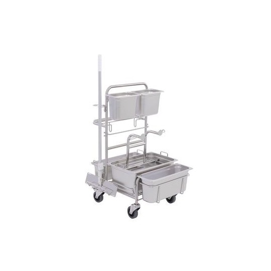 cleanroom Cleaning trolley Clino® CR4 MF-GMP | mycleanroom.de